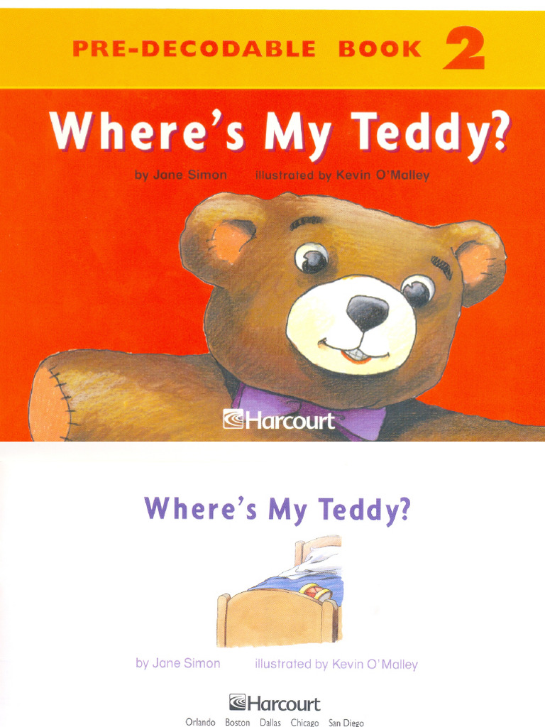 Book 2 Where - S My Teddy | PDF