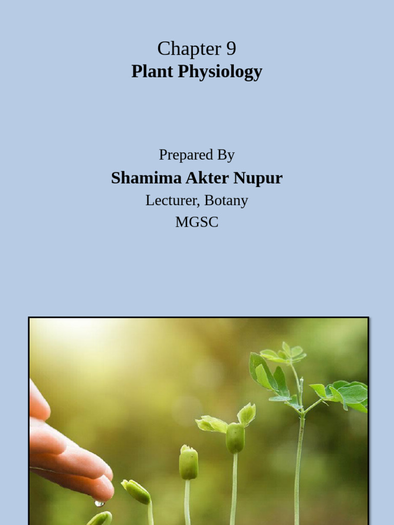 Chapter 9 Upto Transpiration 1 | PDF | Cellular Respiration | Nutrients