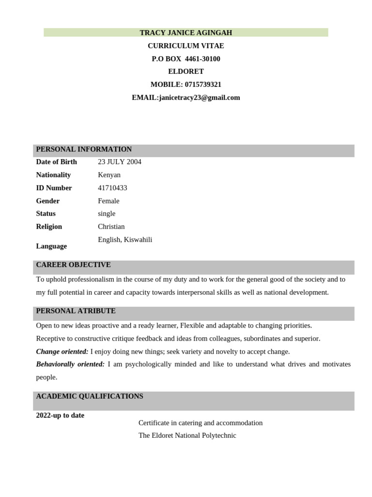 VAL CV(1) | PDF | Cognition | Social Psychology