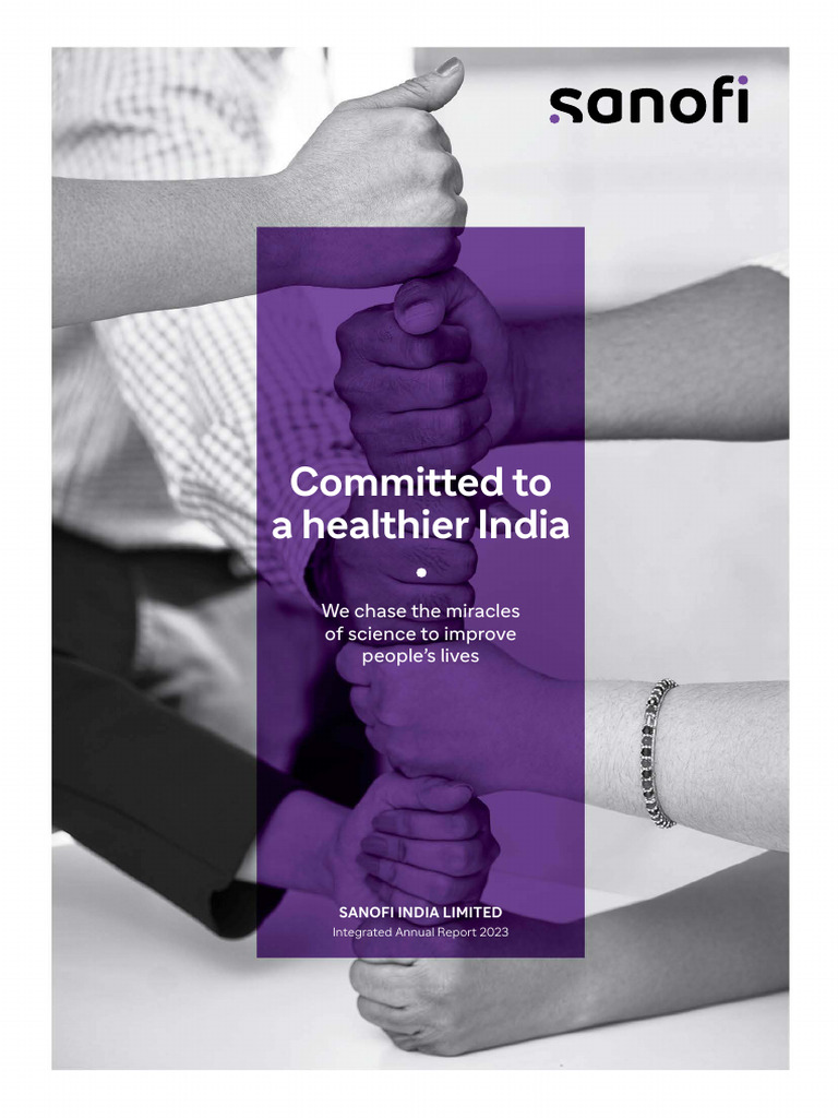 Sanofi India 2023 Integrated Annual Report | PDF | Governance | Business