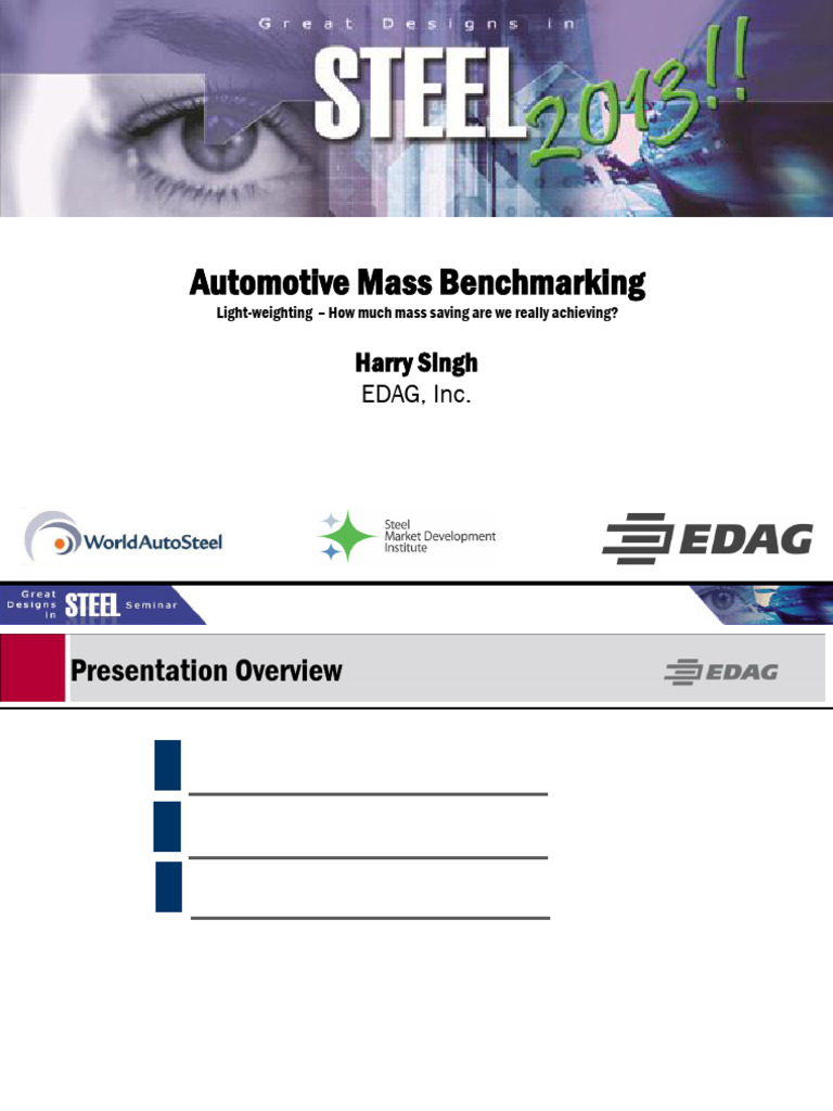 Vehicle Structural Systems Benchmark Material Lightweighting ...