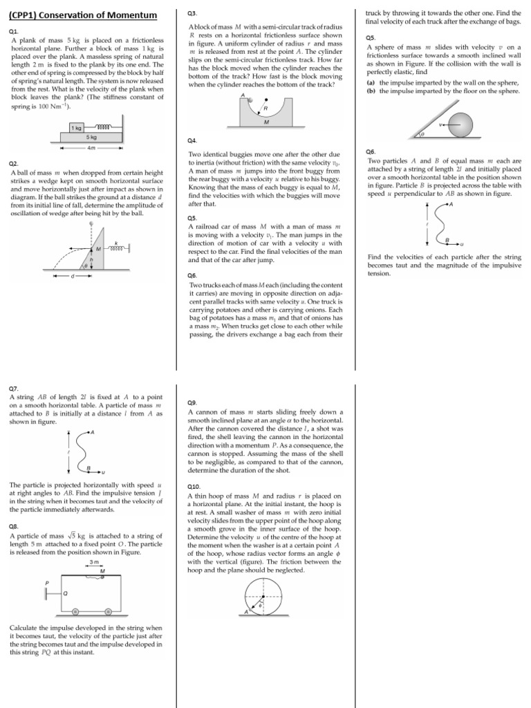 CPP 1 Momentum | PDF