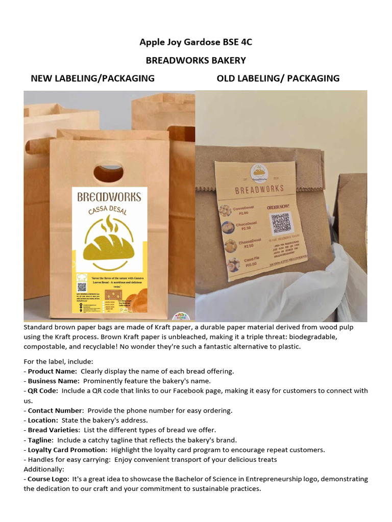 01 Packaging | PDF | Cooking, Food & Wine