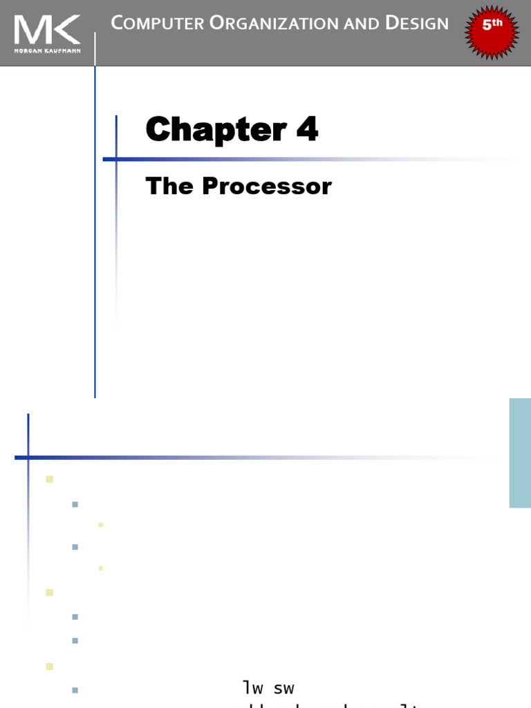 lec7 ch4 part2 | PDF | Central Processing Unit | Computer Engineering