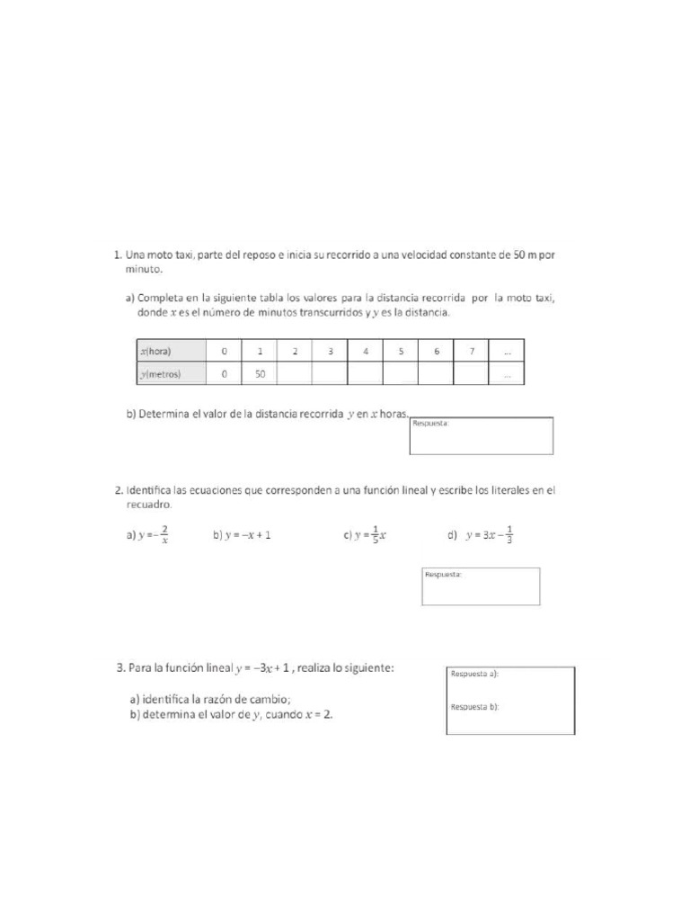 Examen Matematica Segundo Trimestre | PDF