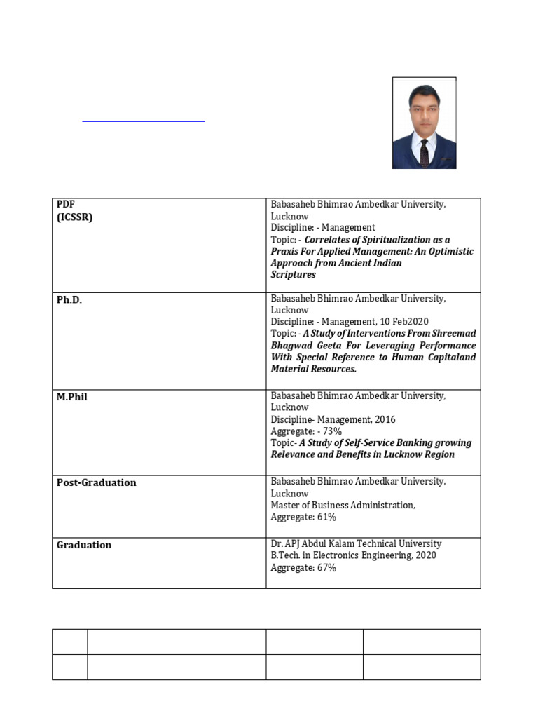 Dr Abhishek CV pdf | PDF | Academia Dr Abhishek CV pdf | PDF | Academia