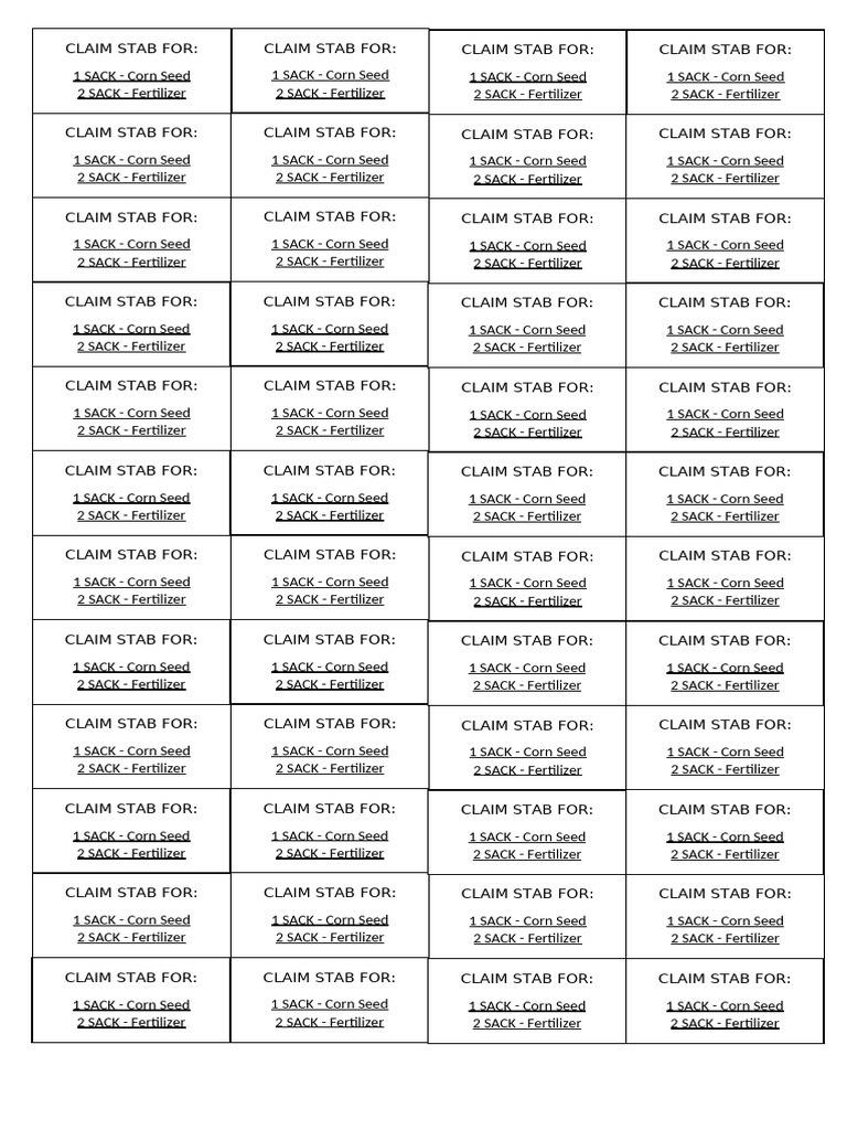 Sample of Claim Stab | PDF | Plants | Botany