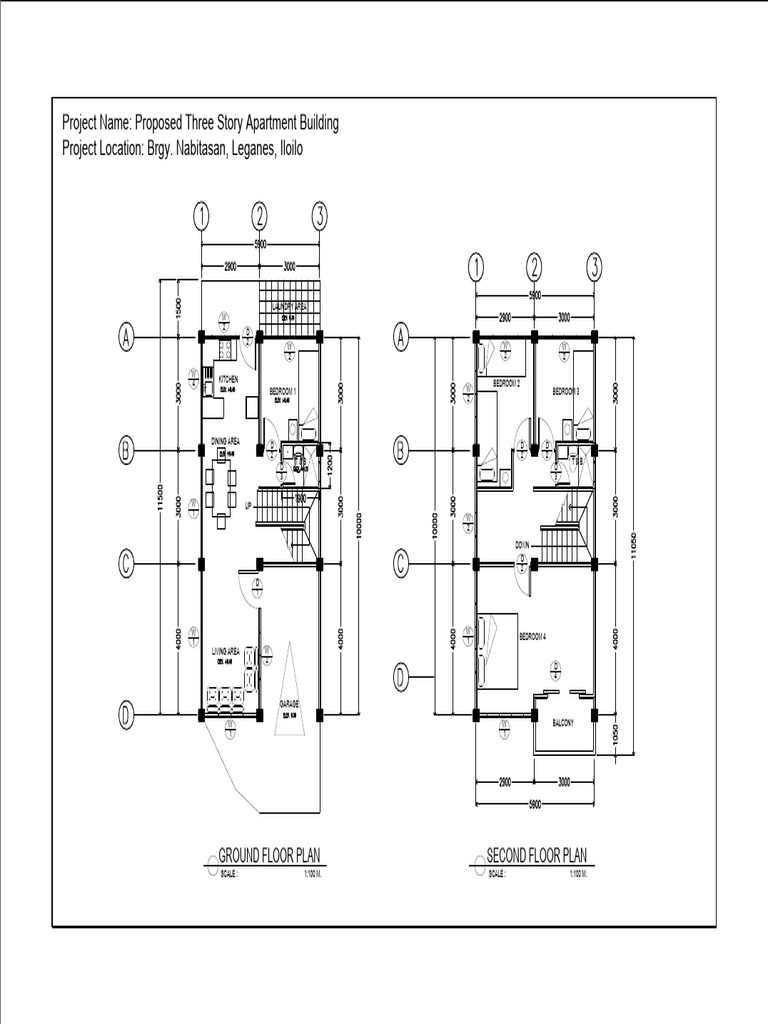 A4-PLAN | PDF | Buildings And Structures | Structural Engineering
