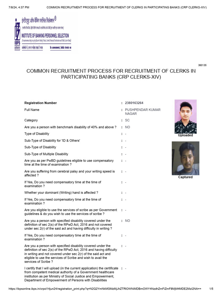 Ibps Clerk | PDF | Justice | Crime & Violence