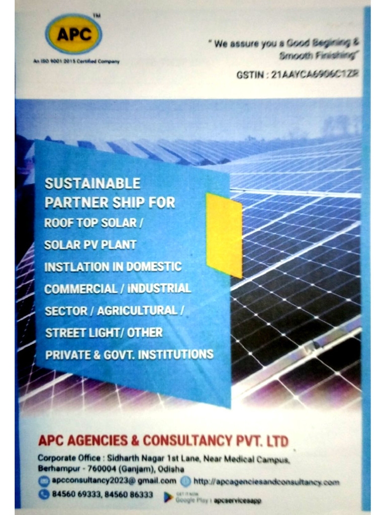 Solar Brochure New | PDF