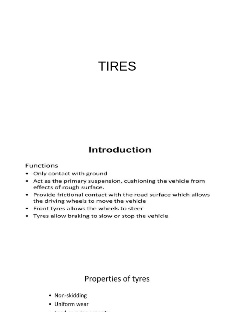 Tire | PDF