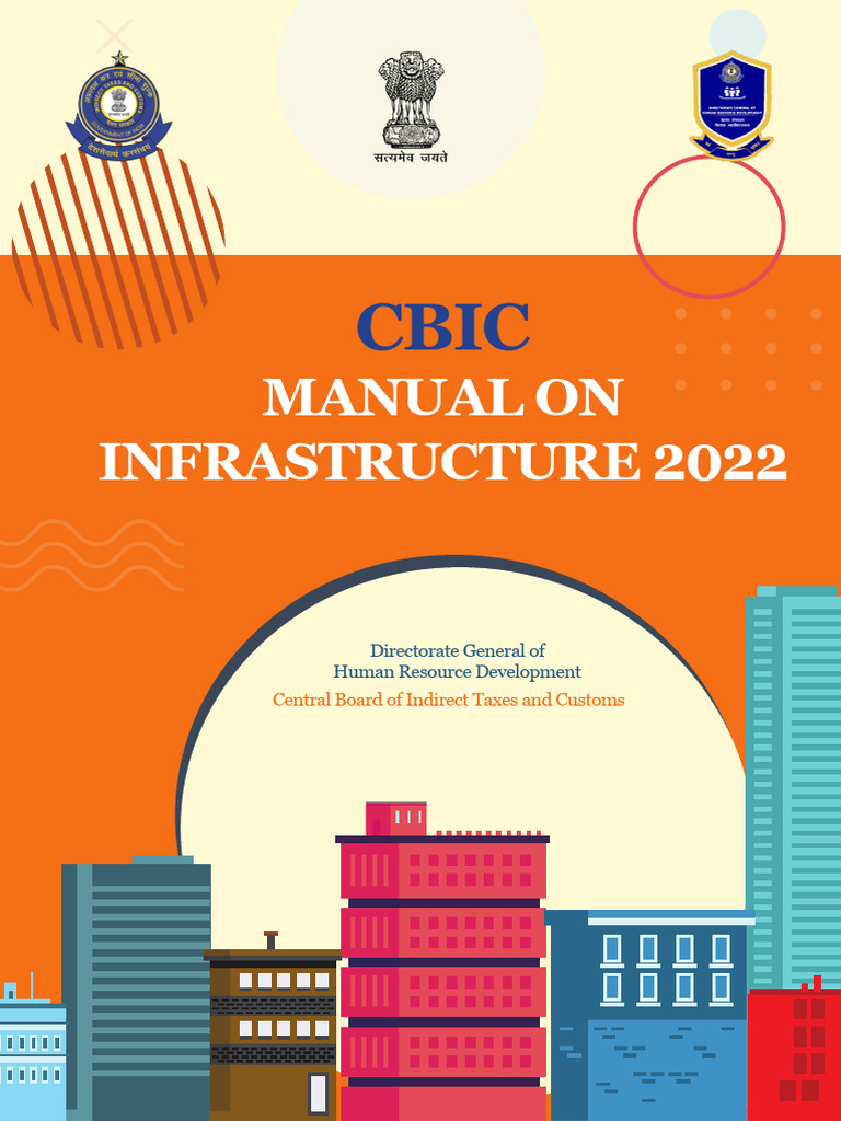 CBIC Infrastructure Manual 2022 | PDF | Expense | Human Resources