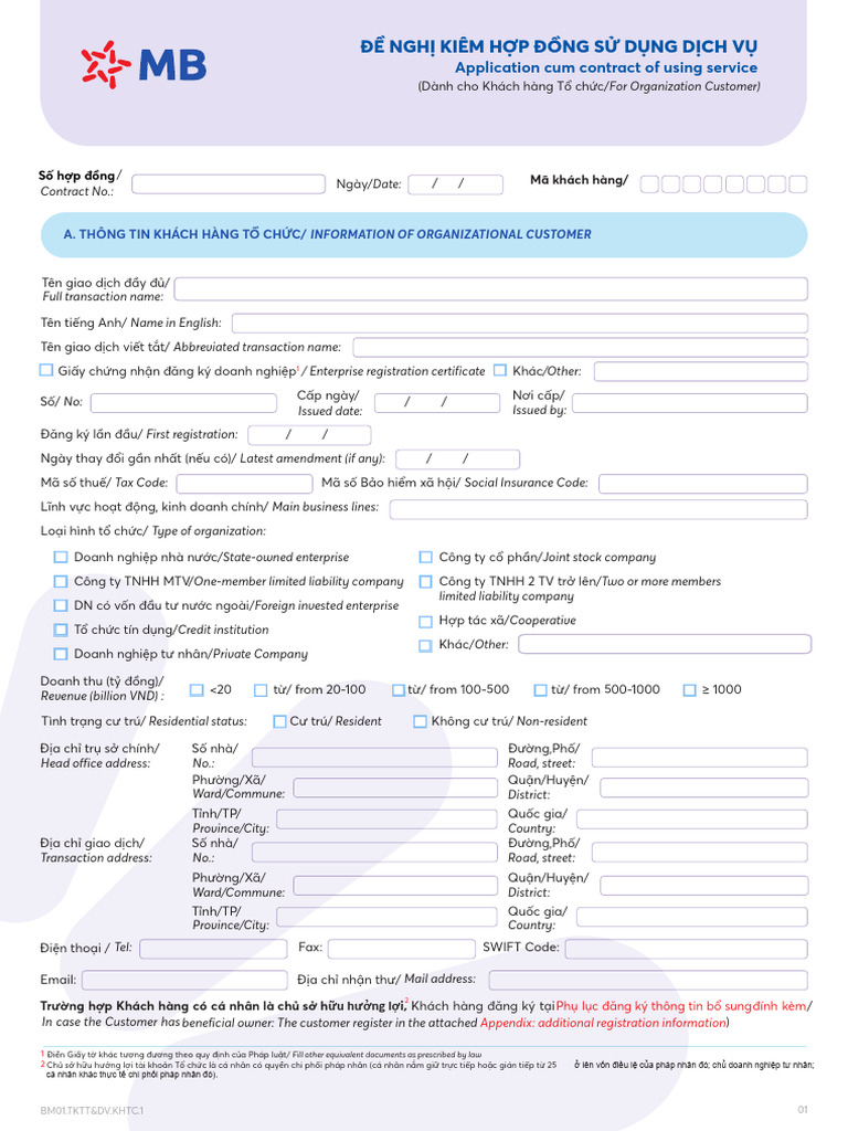 De Nghi Kiem Hop Dong Su Dung Dich Vu | PDF