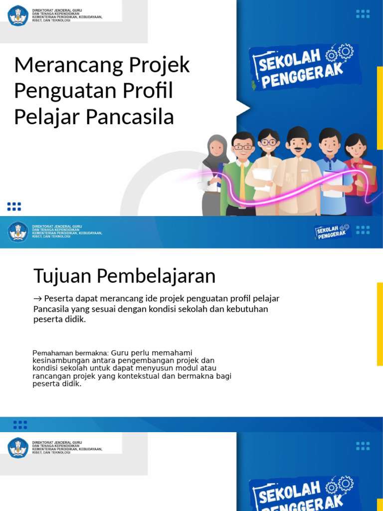 7.merancang Projek Profil | PDF | Karier & Perkembangan | Seni