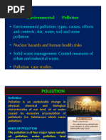 Types of Pollution | PDF | Pollution | Water Pollution