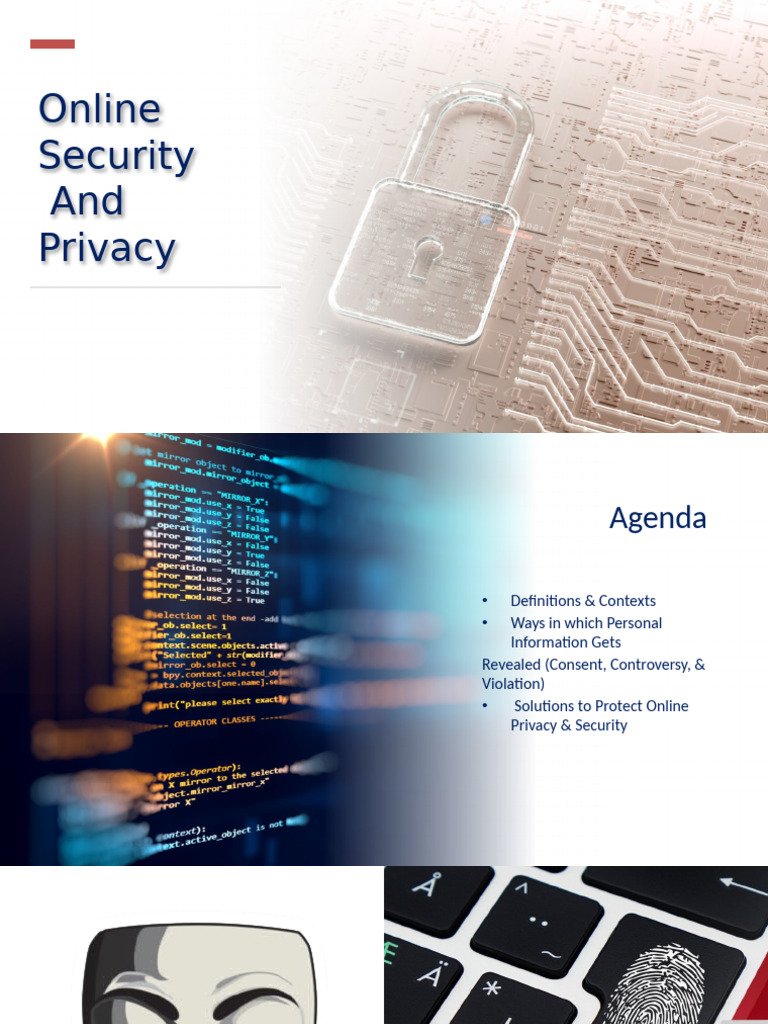 Online Privacy and Security Solutions | PDF | Security | Computer Security