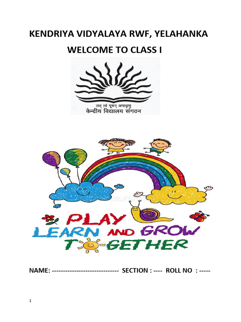 Vidya Pravesh | PDF | Games & Activities | Art