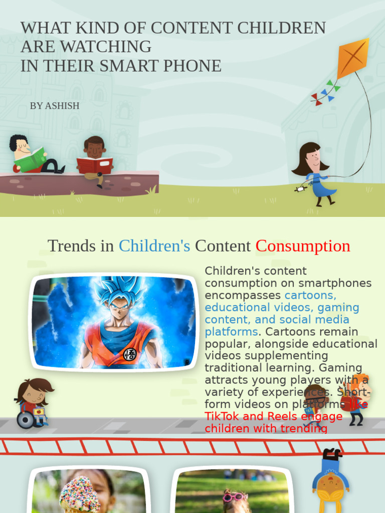 What Kind of Content Children Are Watching | PDF | Advertising | Creativity