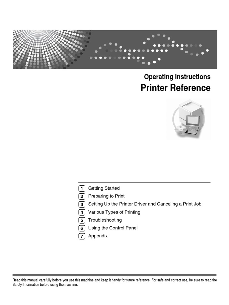 Ricoh Priport hq9000 Quick Reference Guide | PDF | Microsoft Windows ...