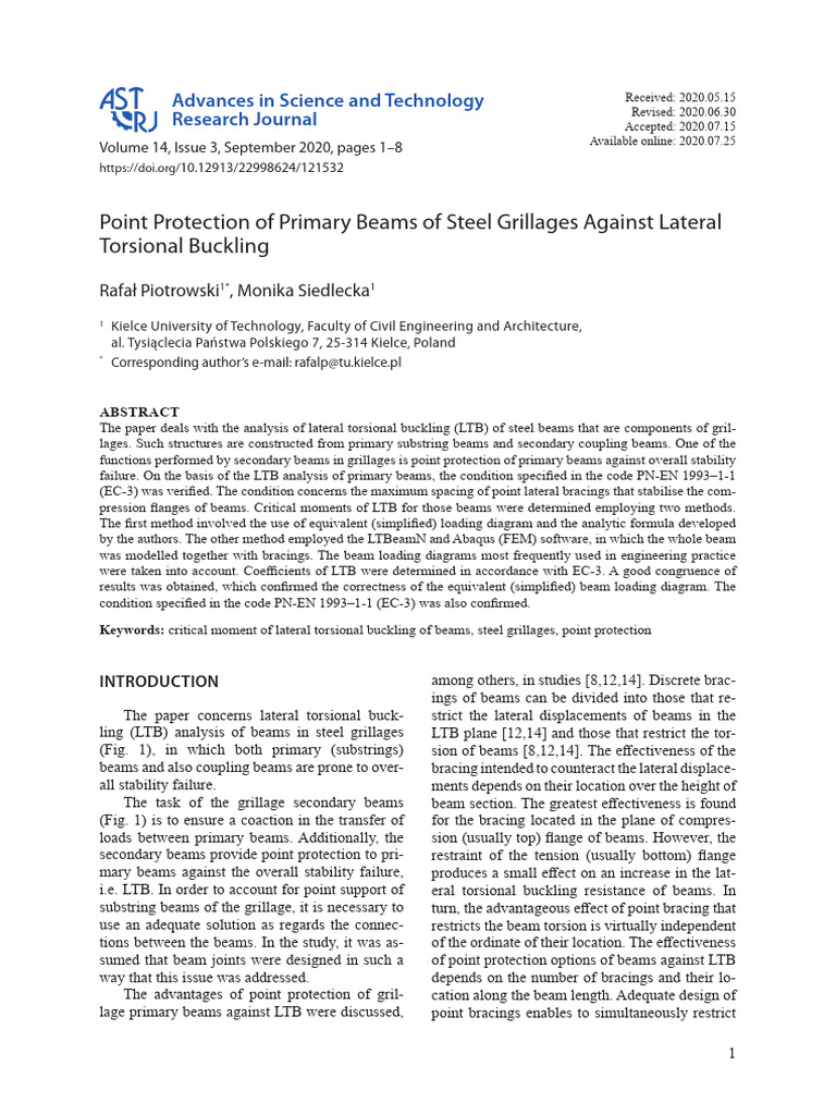FEM-2020 | PDF | Buckling | Beam (Structure)