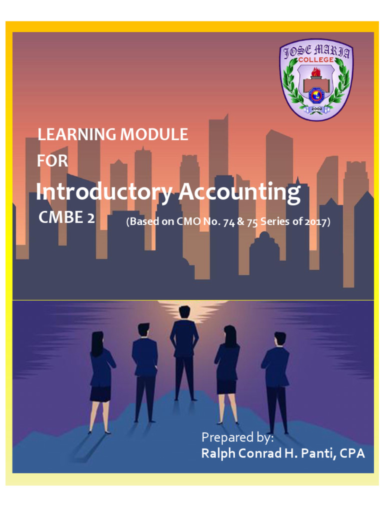 CMBE 2 Introductory Accounting for Non-Accountancy Students (Complete Module) | PDF | Equity ...