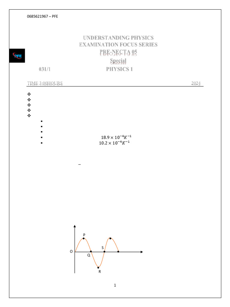 physics special + ms | PDF | Physics | Physical Sciences