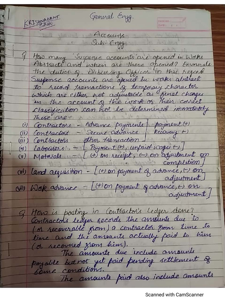 Accounts Krishnakant Sahu-1 | PDF