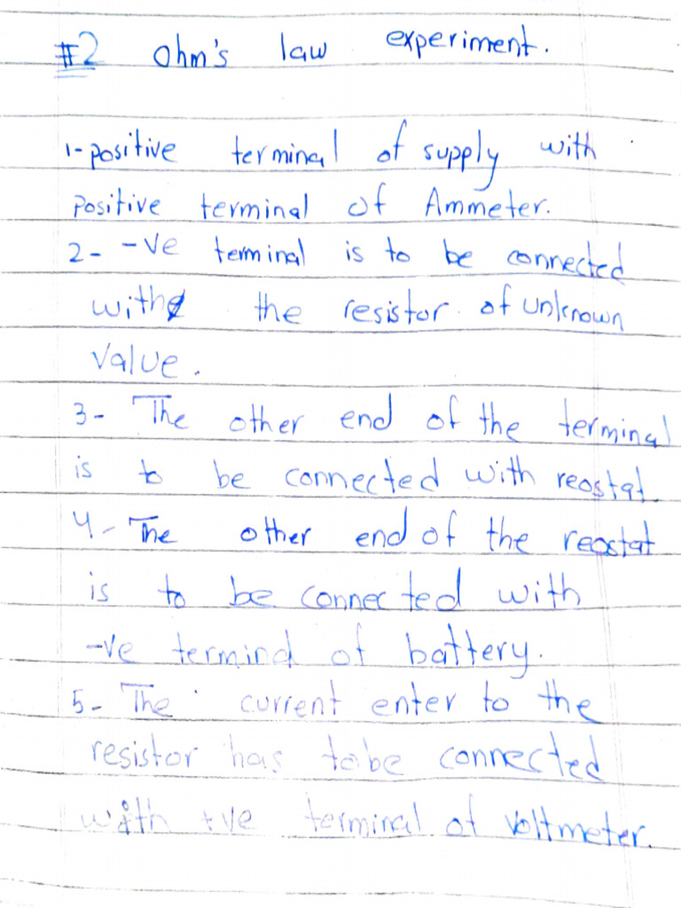 Applied physics experiments | PDF