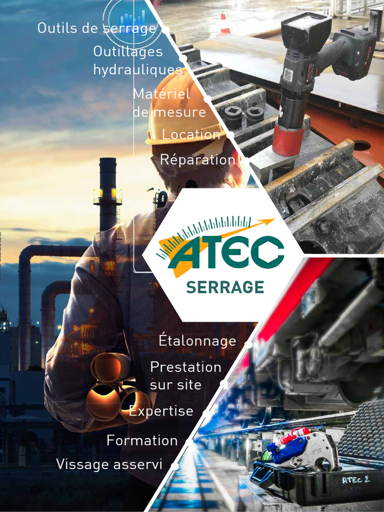 Solutions de Serrage ATEC en France | PDF | Pompe | Métrologie
