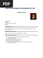 TransCelerate Abbreviated CV Template | PDF | Phases Of Clinical Research | Medicine