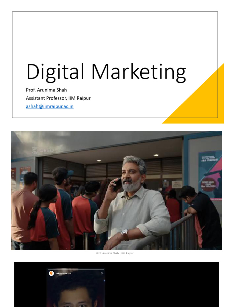 Session 1 Digital Landscape | PDF | Digital Marketing | Marketing
