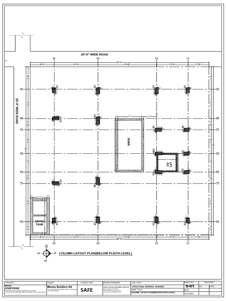 Ashiana Foundation Drawing | PDF | Architectural Design | Architecture