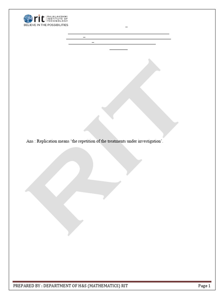 Unit_2QB | PDF | Mean Squared Error | Errors And Residuals