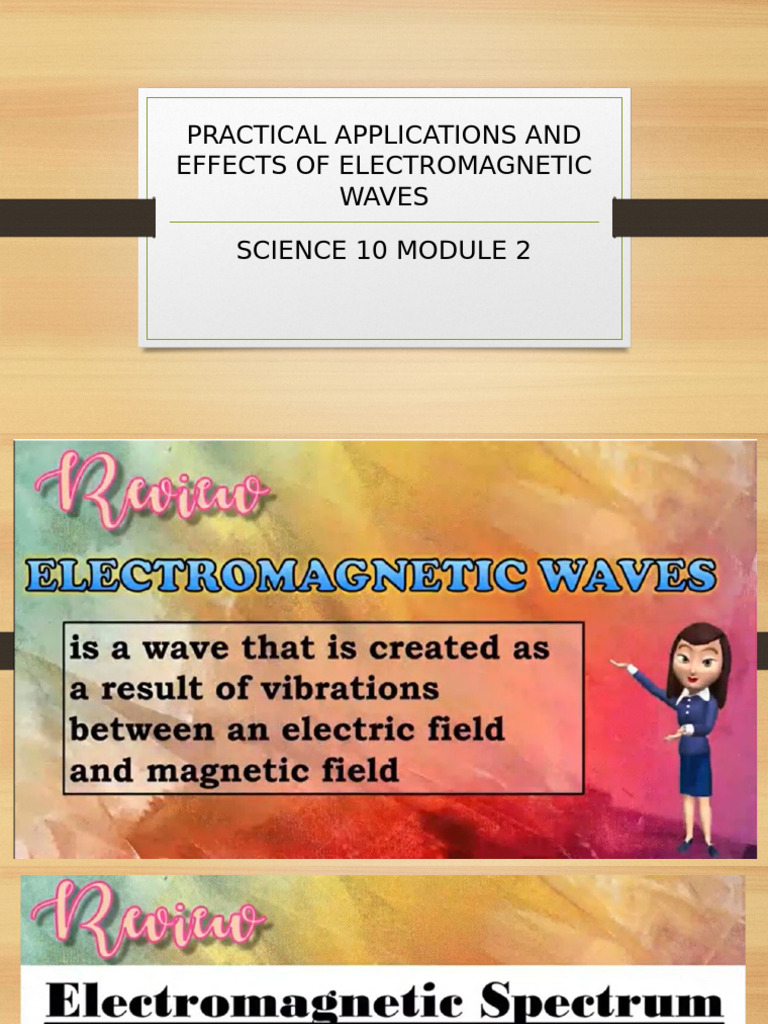 Practical Applications of EM Waves | PDF | Science & Mathematics