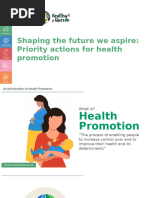 NOH 2023-2028 Per Thrust | PDF | Health Promotion | Regulatory Compliance