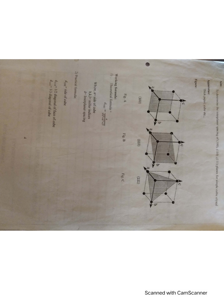 Crystal Planes | PDF