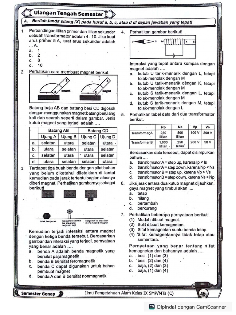 Soal PTS Ratih | PDF
