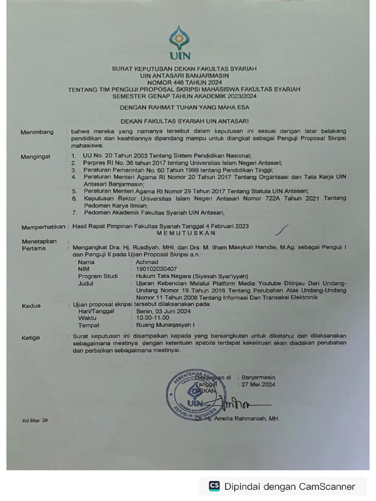 Achmad Dokumen Proposal | PDF