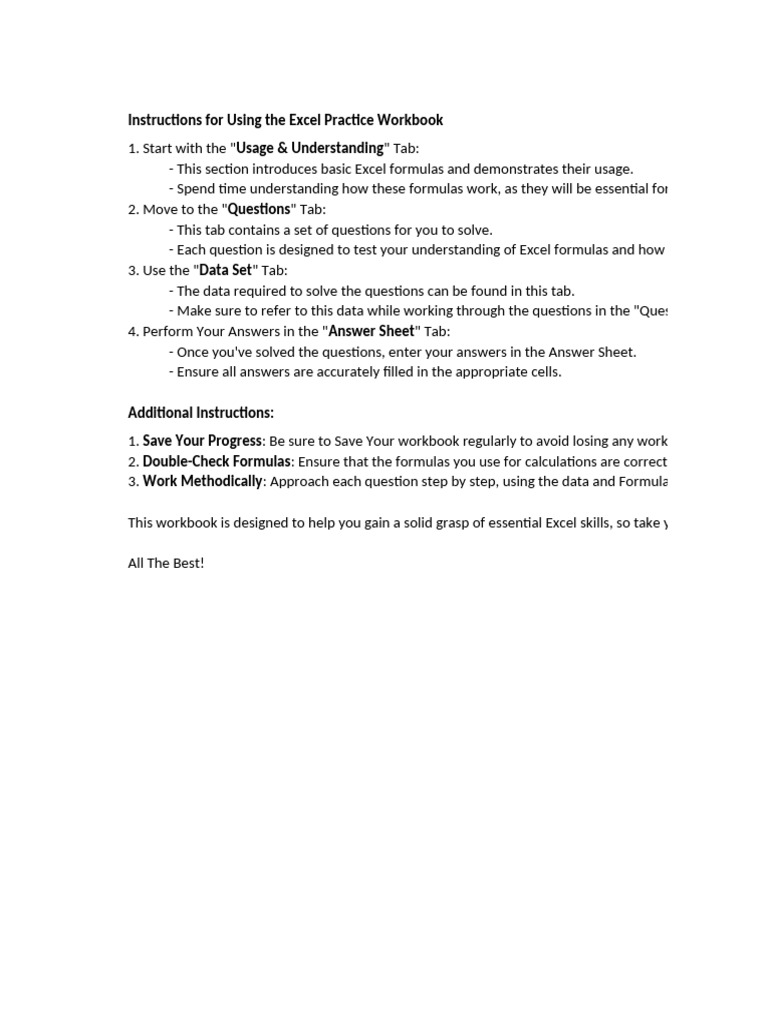 Excel Practice Workbook ATAT | PDF | Microsoft Excel | Salary