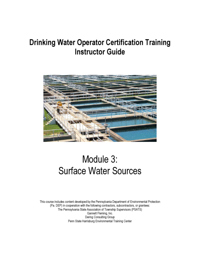 Dw-03 Surface Water Ig | PDF | Evaporation | Discharge (Hydrology)