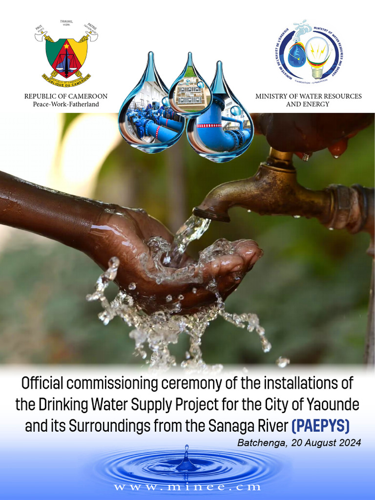 Yaounde Water Supply Project Launch | PDF | Pumping Station | Pump