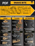 Awareness Safety Talk SNAKE HAZARDS | PDF | Snake | Venomous Snakes