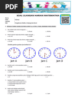 Soal Diagram Turus Kelas 2 SD Lembar 1 - 4 | PDF