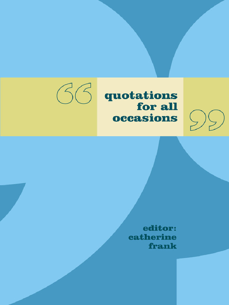 Catherine Frank - Quotations for All Occasions (2000, Columbia ... Catherine Frank - Quotations for All Occasions (2000, Columbia ...