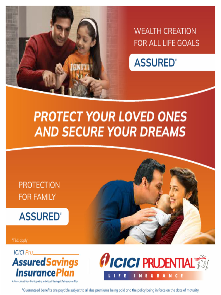 ICICI Pru Assured Savings Insurance Plan | PDF | Insurance | Interest