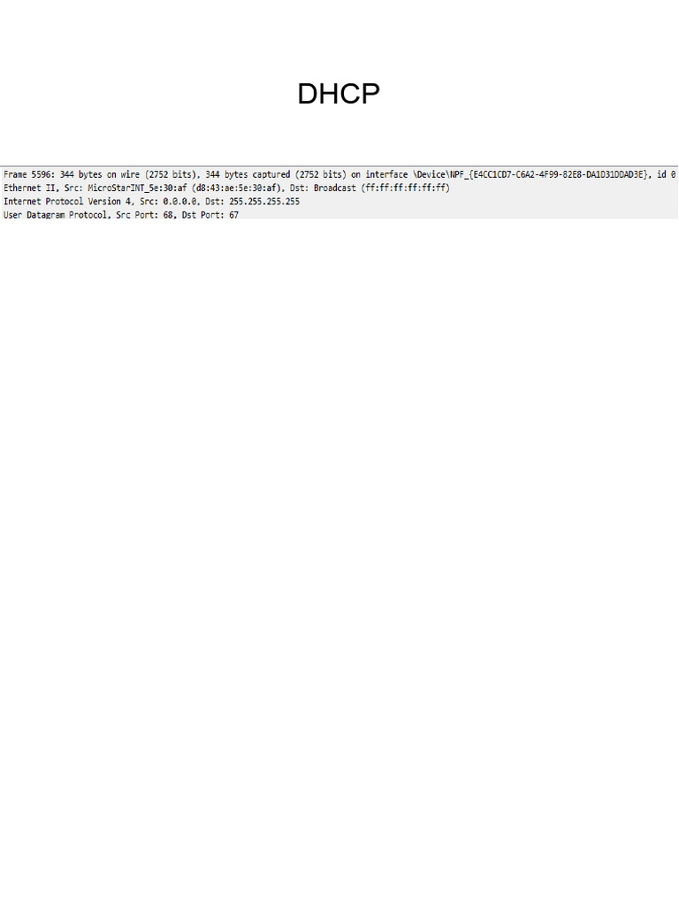 EXPLICACIÓN DHCP | PDF