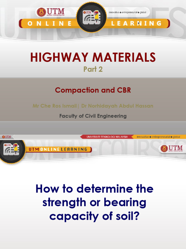 CBR and Soil Compaction Methods | PDF | Density | Horticulture