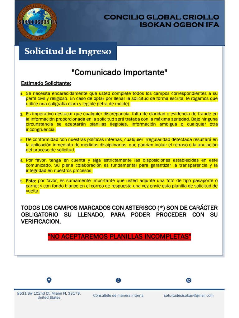 Planilla de Solicitud - Compressed | PDF