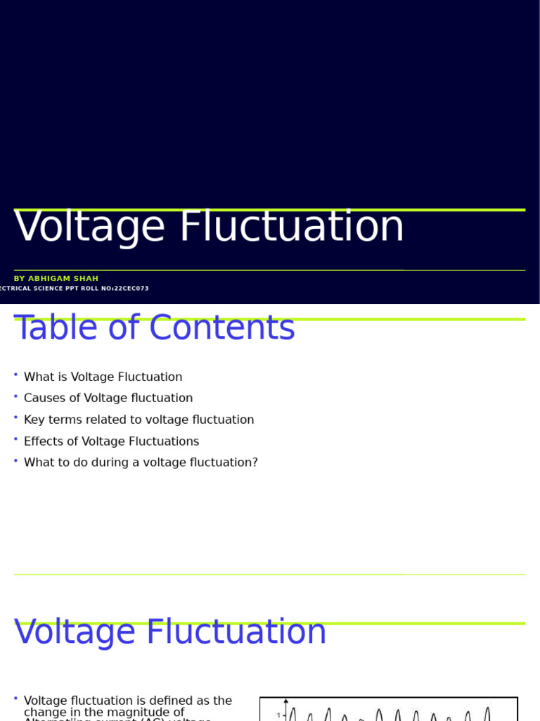 ElectricalSciencePPT 22CEC073 | PDF | Electricity | Voltage