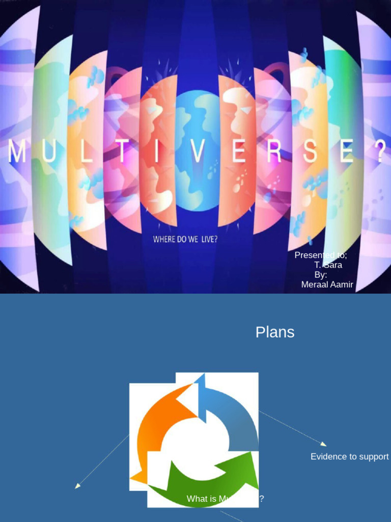 Multiverse Theory PPT Presentation by Meraal Aamir1230 | PDF | Universe | Multiverse